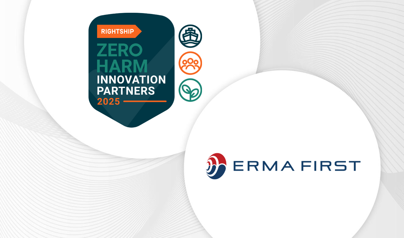 ERMA FIRST Joins RightShip's Zero Harm Innovation Partners Program to Drive Maritime Sustainability